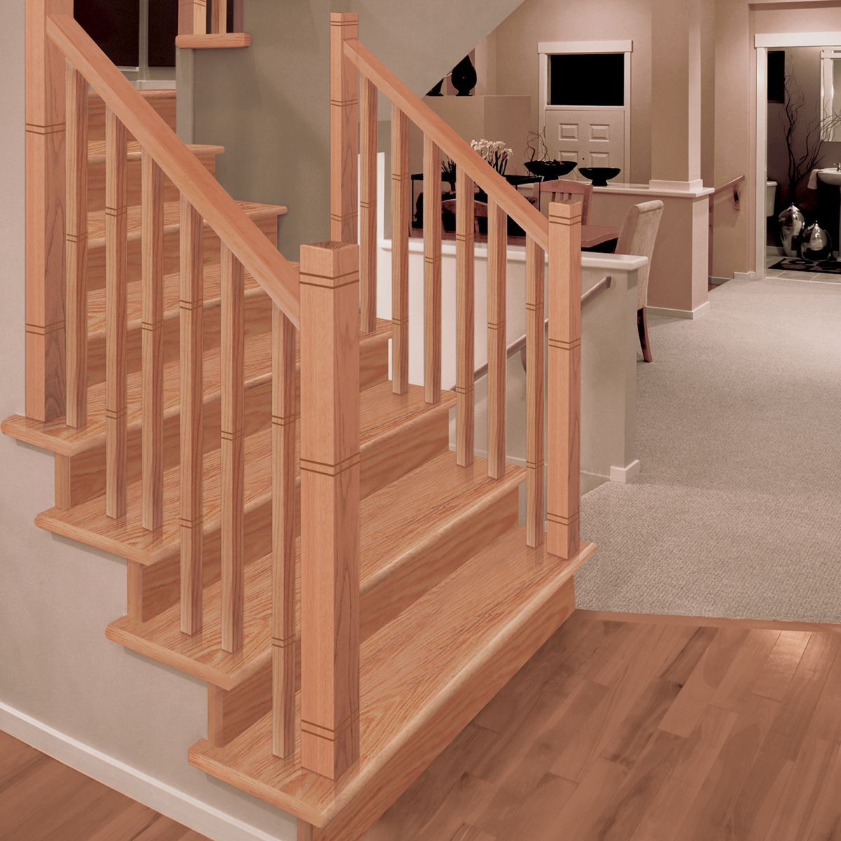Wood stair components – Concept SGA